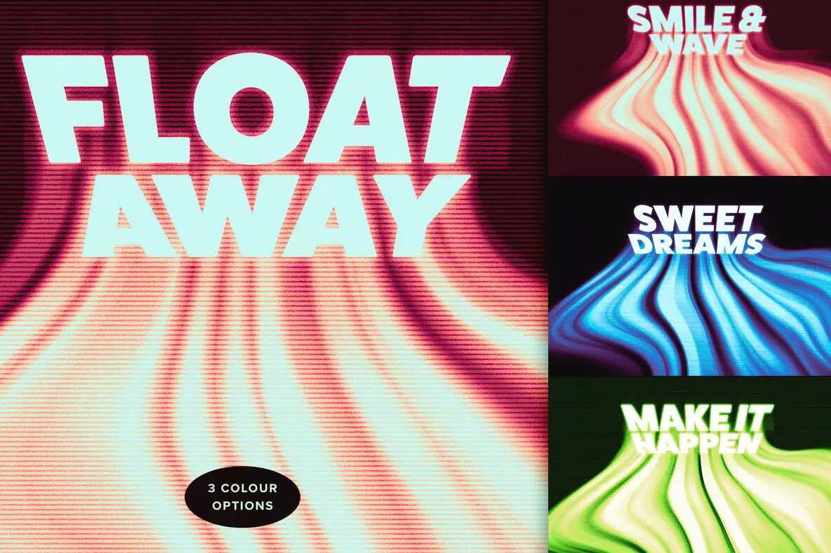 Dissolving Text Effect with 3 Colour Options - YouWorkForThem