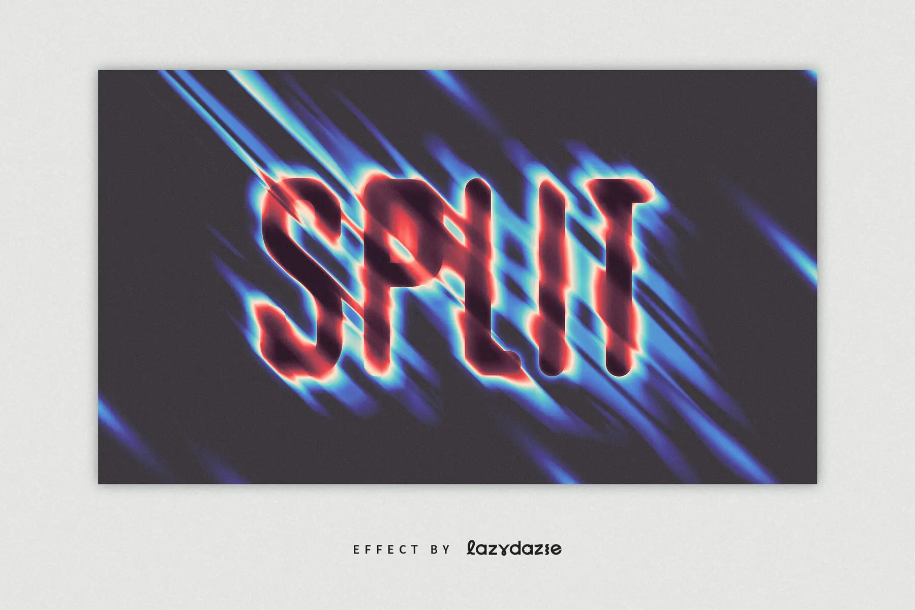 Dissolving Text Effect Mockup - YouWorkForThem