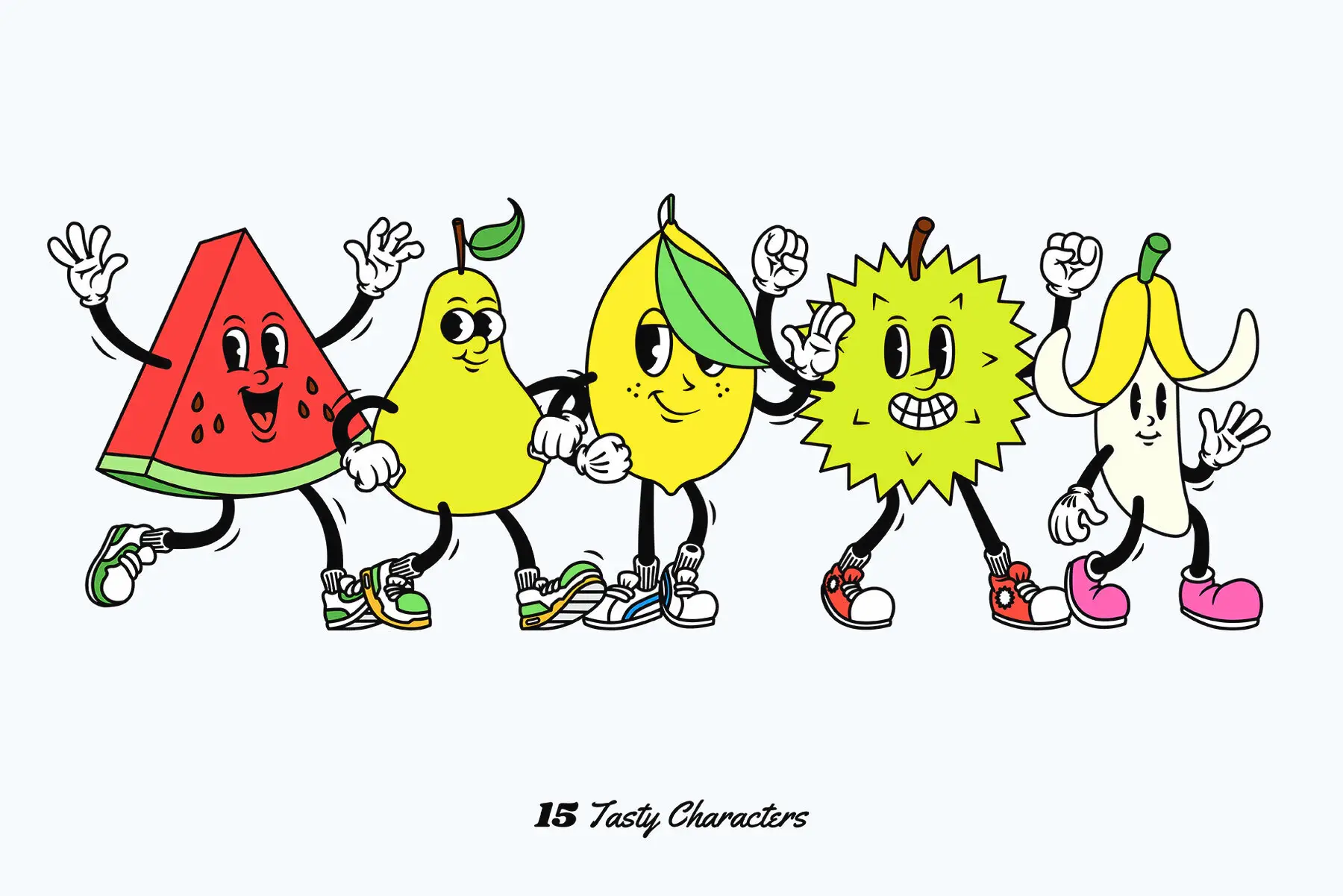 Tutti Frutti Cartoon Characters Cartoon - YouWorkForThem