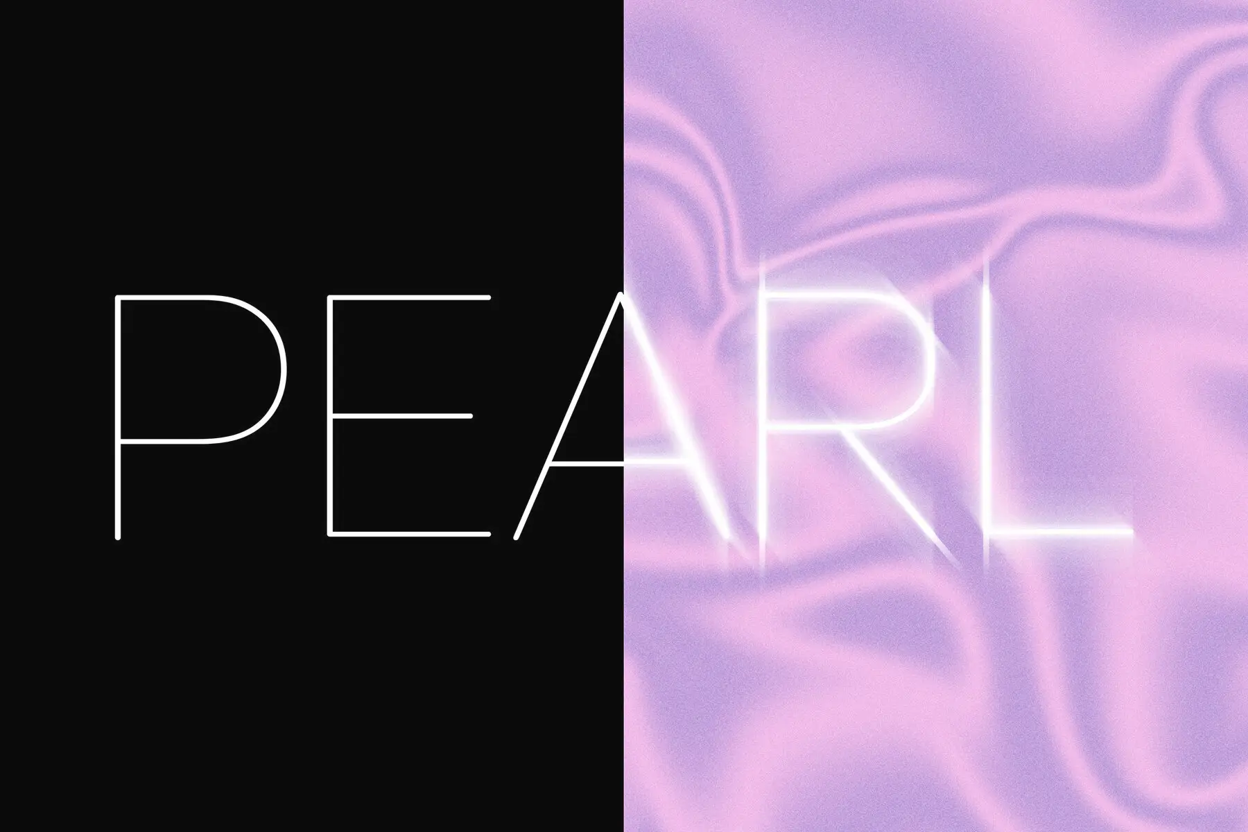 Soft Glowy Text Effect Mockup - YouWorkForThem