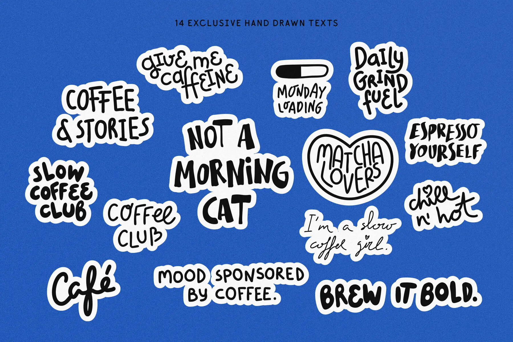 The Coffee Club Illustration Pack Illustrations - YouWorkForThem
