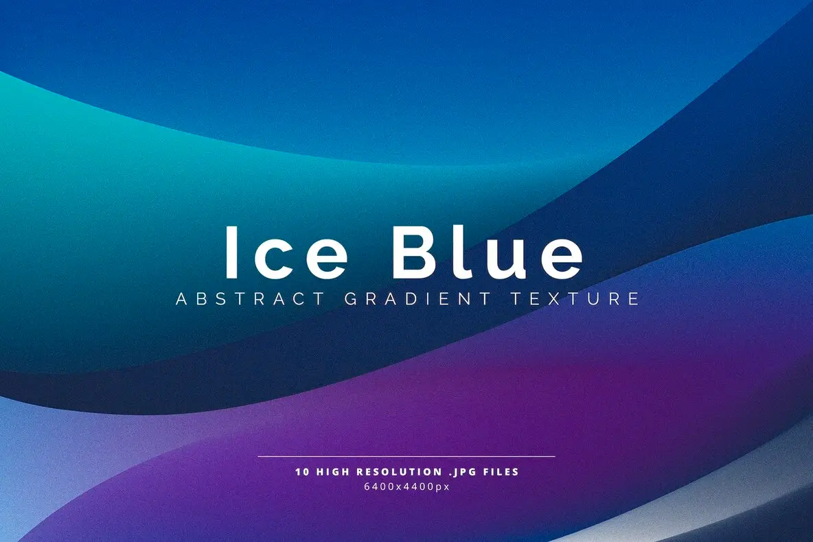 Ice Blue Abstract Gradient Texture Background Graphics - YouWorkForThem