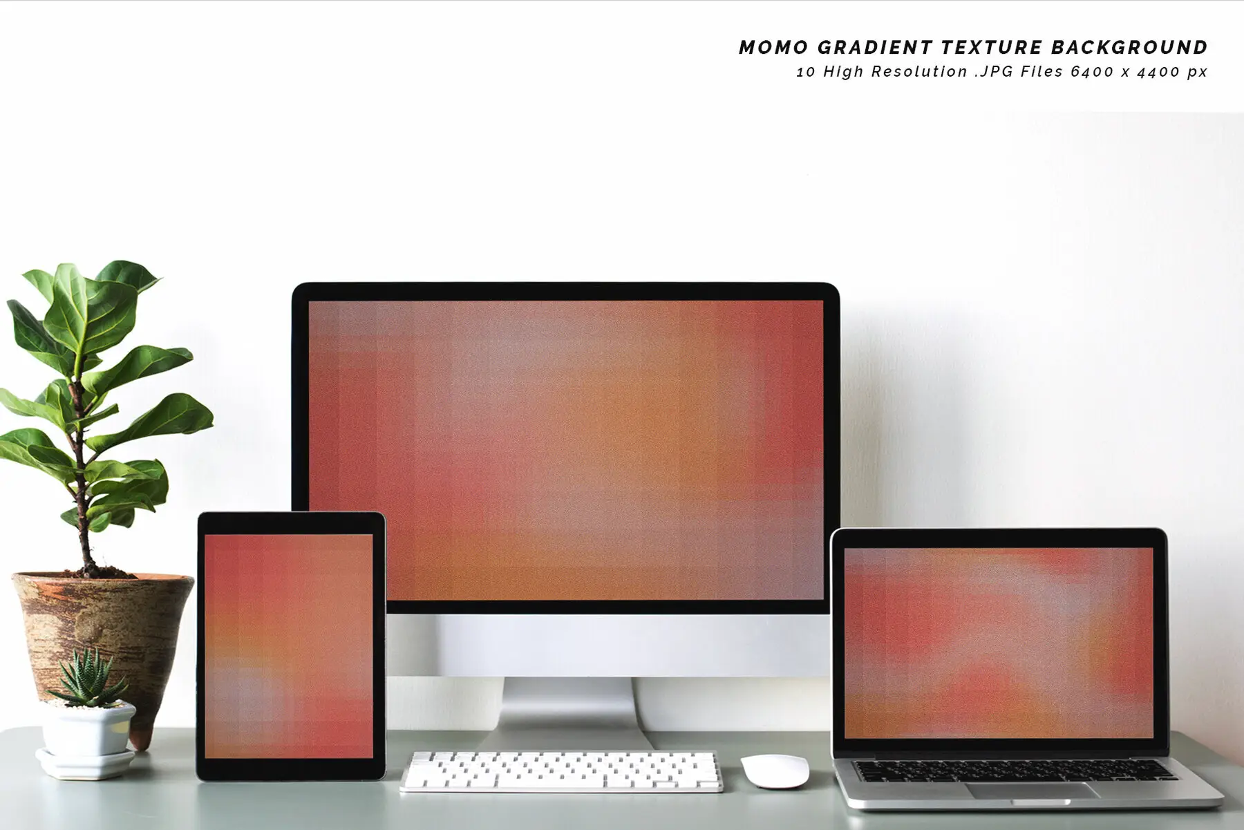 Momo Pixelated Gradient Texture Background Graphics - YouWorkForThem