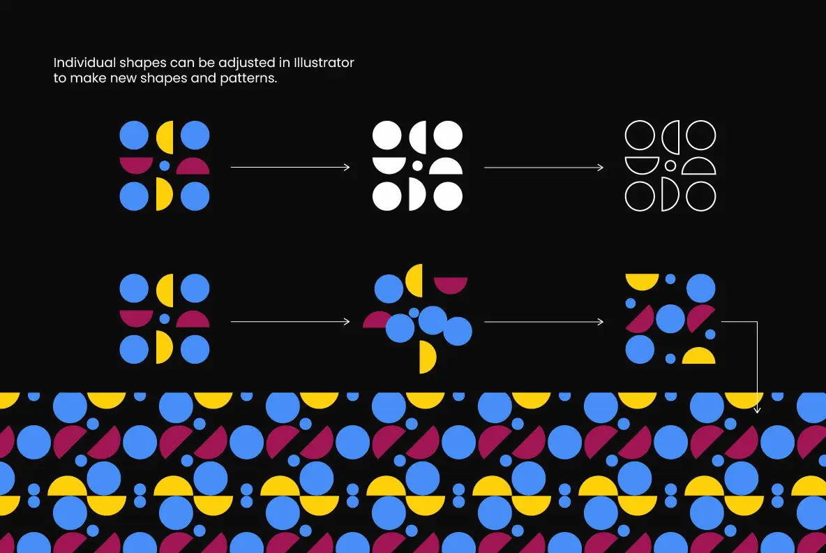 Geometrix Shapes and Patterns Abstract - YouWorkForThem