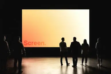 Large Event Screen Mockup Graphics - YouWorkForThem
