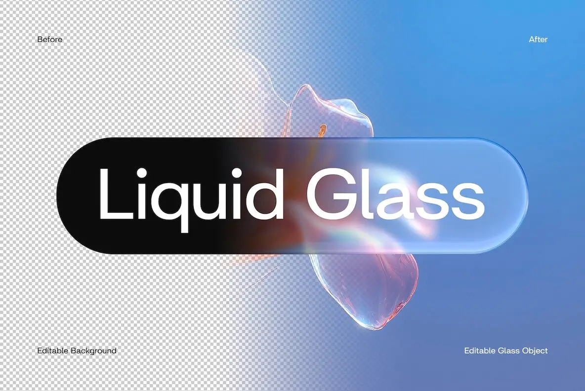 Liquid Glass Overlay Effect - YouWorkForThem