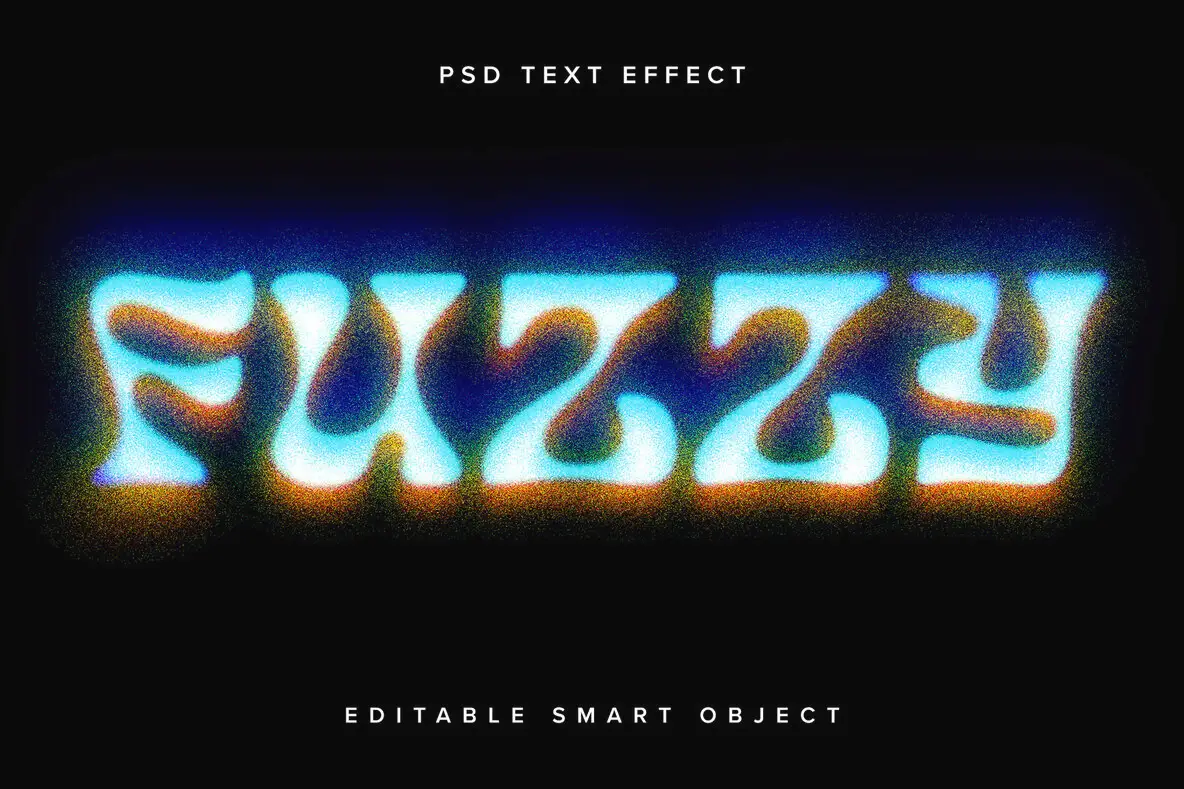 Dissolving Text Effect Mockup - YouWorkForThem