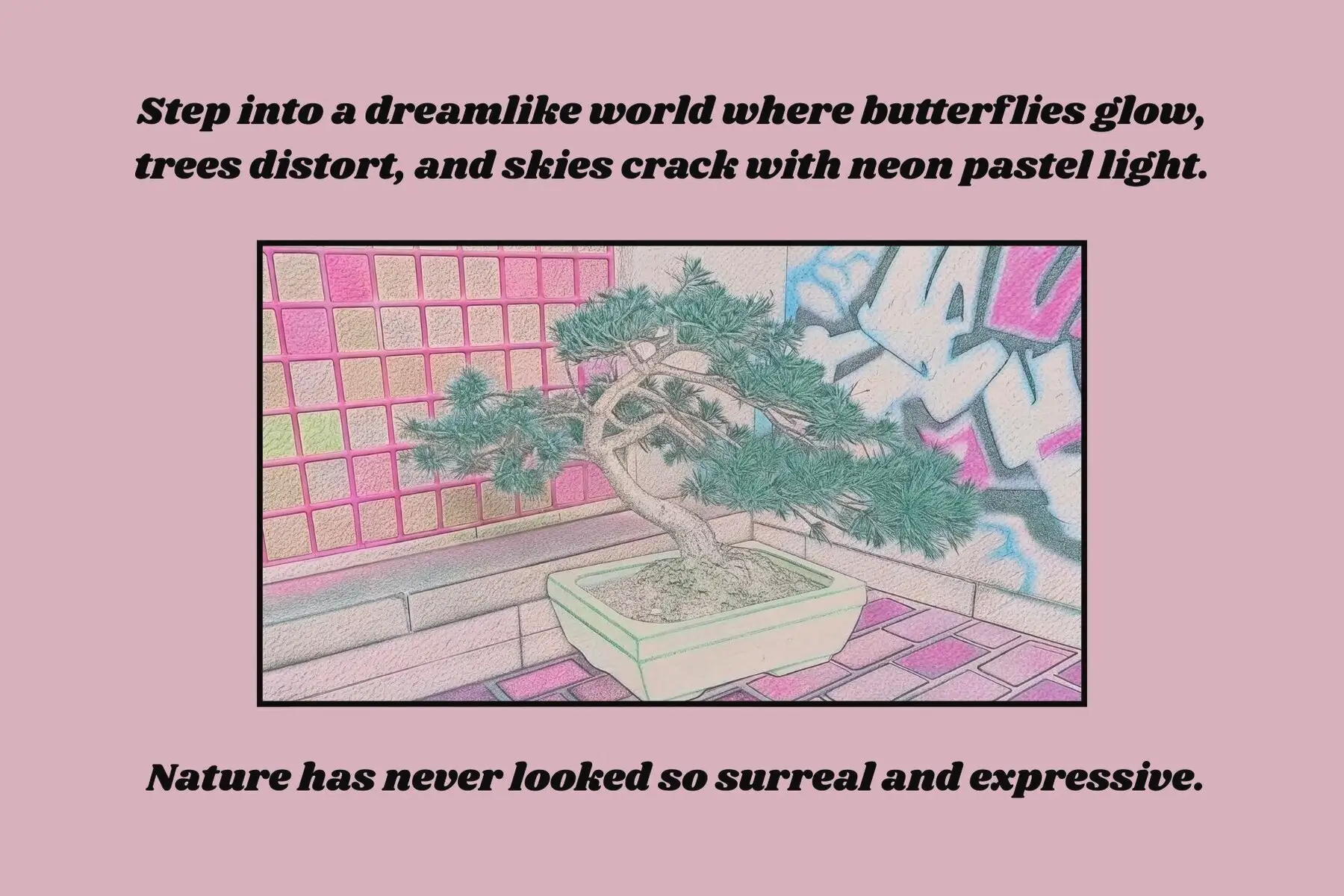 Distorted Nature Graphics - YouWorkForThem