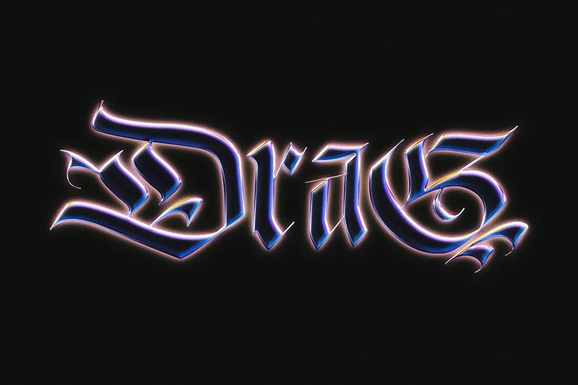 Chromatic Text Effect Bundle Photoshop - YouWorkForThem