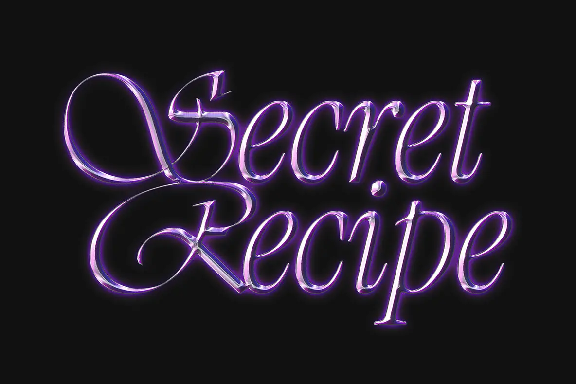 Chromatic Text Effect Bundle Photoshop - YouWorkForThem