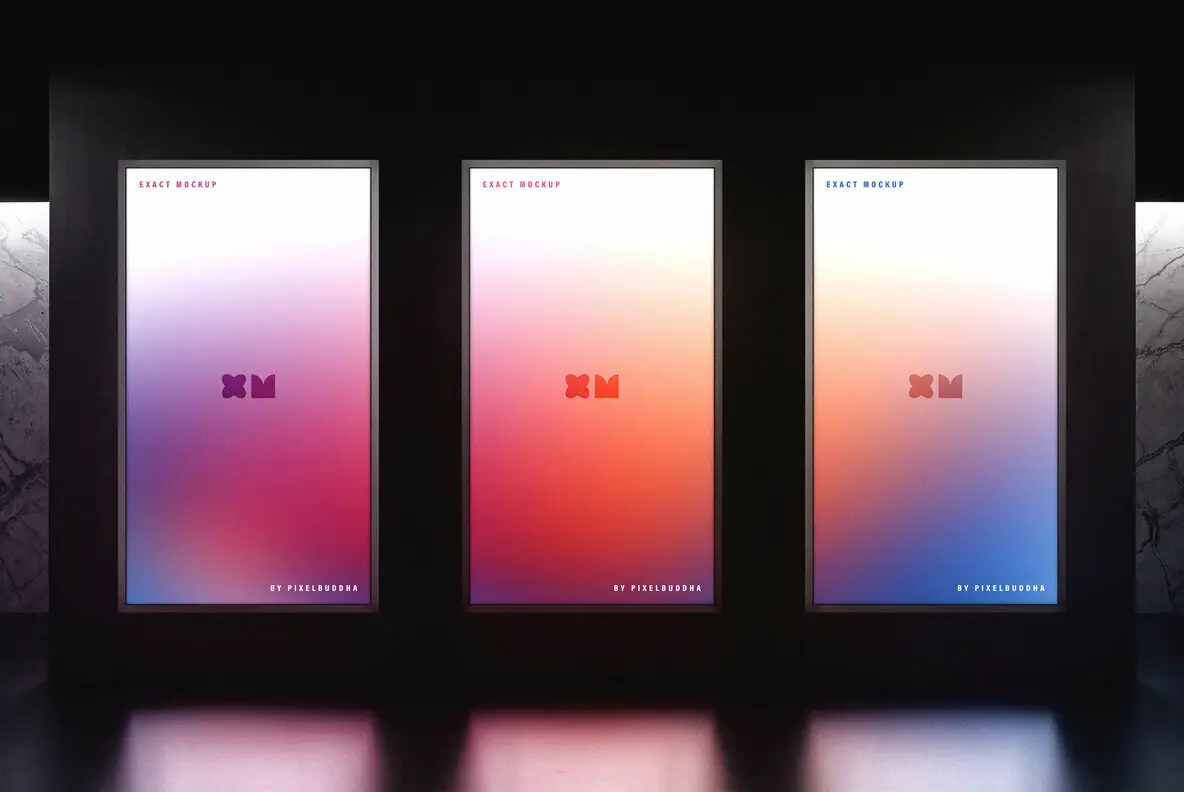 3 Screens Mockup Graphics - YouWorkForThem