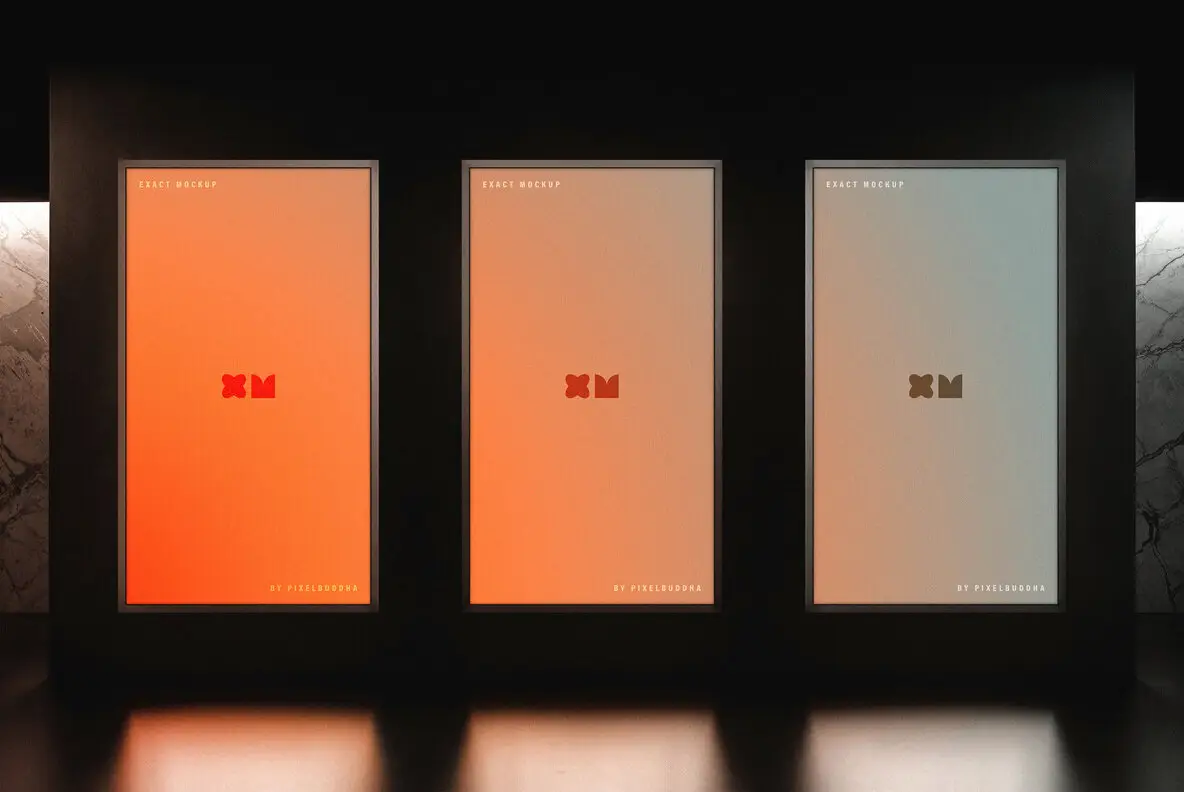 3 Screens Mockup Graphics - YouWorkForThem
