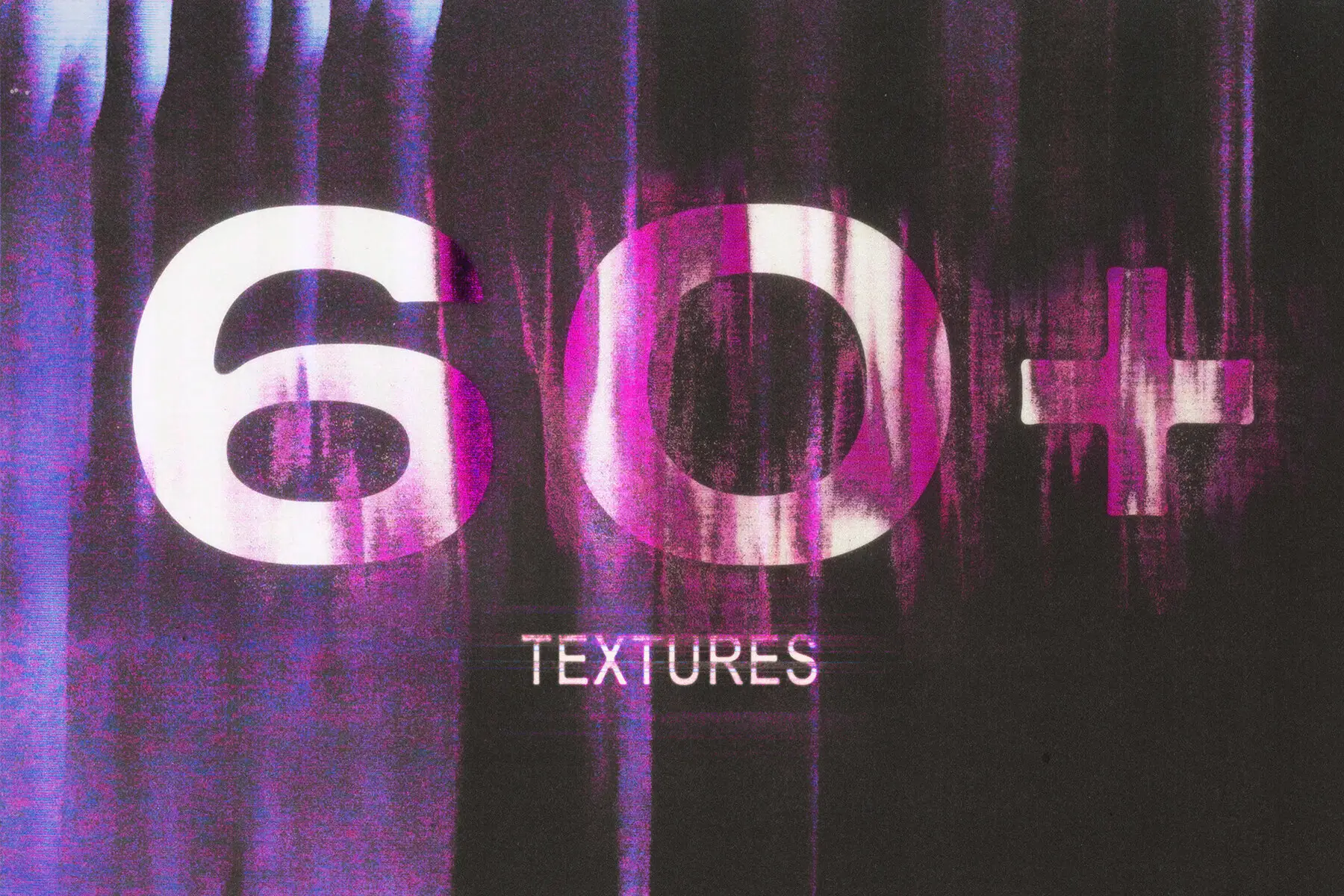 Glitched Print Texture Pack Graphics - YouWorkForThem