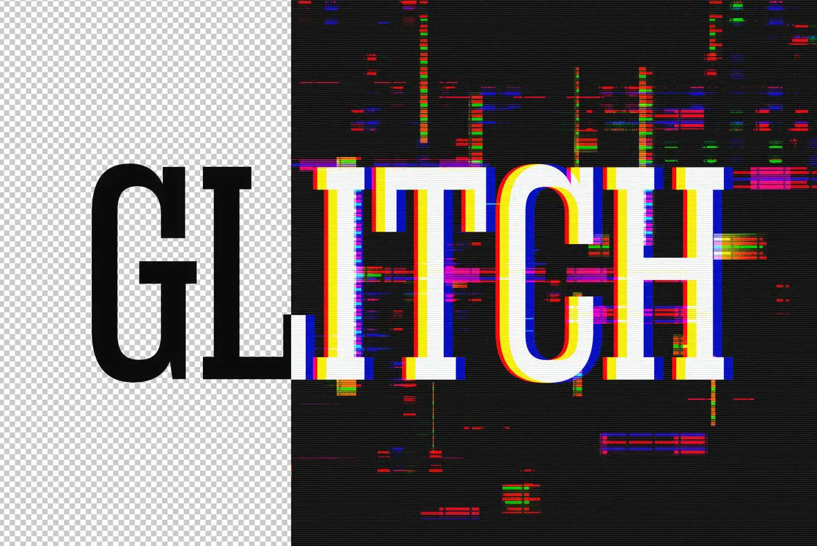 Glitch Text Effects - YouWorkForThem