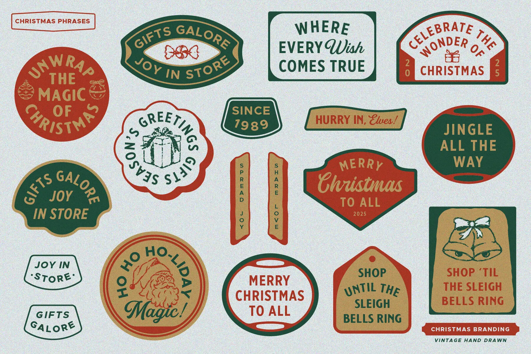 Christmas Branding Holidays - YouWorkForThem