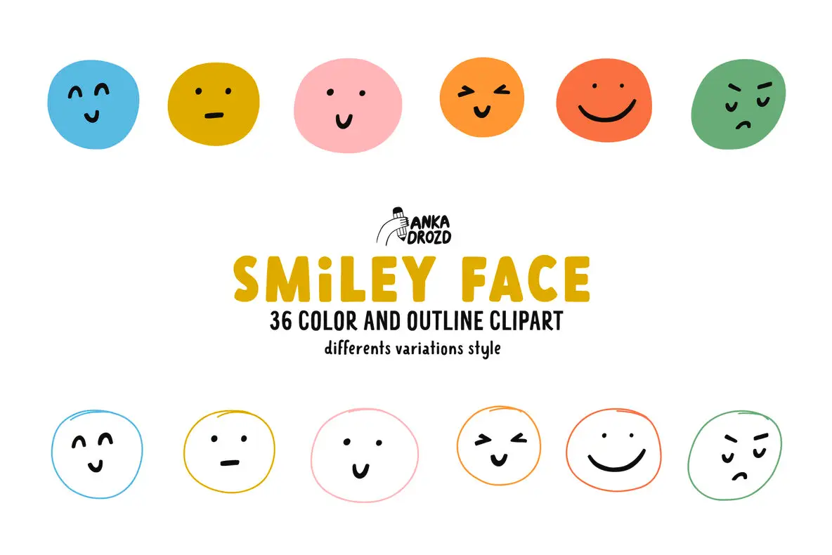 Smiley Face Graphics - YouWorkForThem
