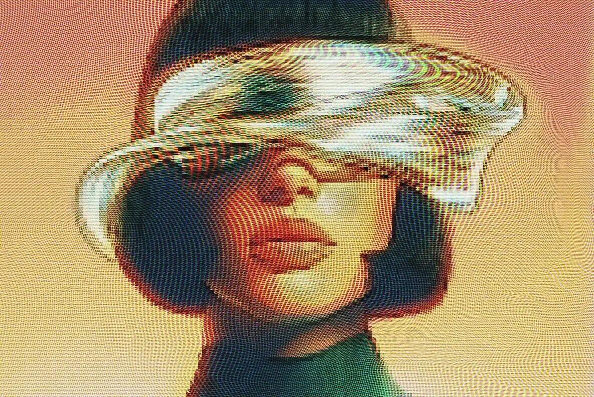 Pixelated Screen Photo Effect - YouWorkForThem