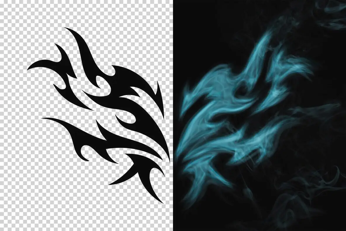 Smoke Text and Logo Effect - YouWorkForThem