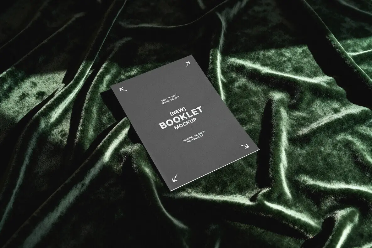 Booklet Mockup Mockups - YouWorkForThem