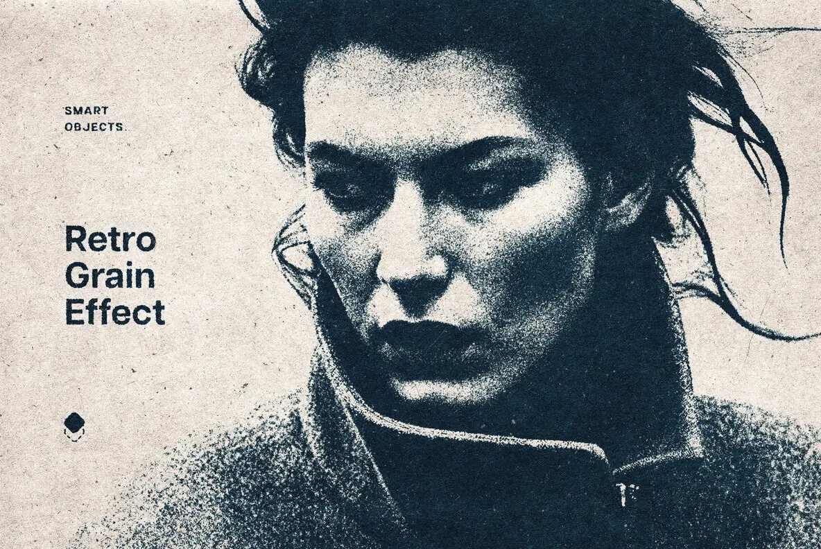 Retro Grain Photo Effect - YouWorkForThem
