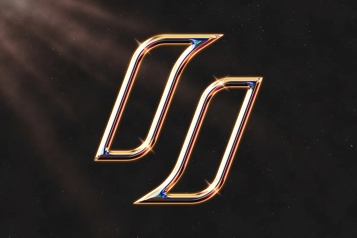Chrome Gothic Text Effect - Lux Metal Blackletter PSD Template ...