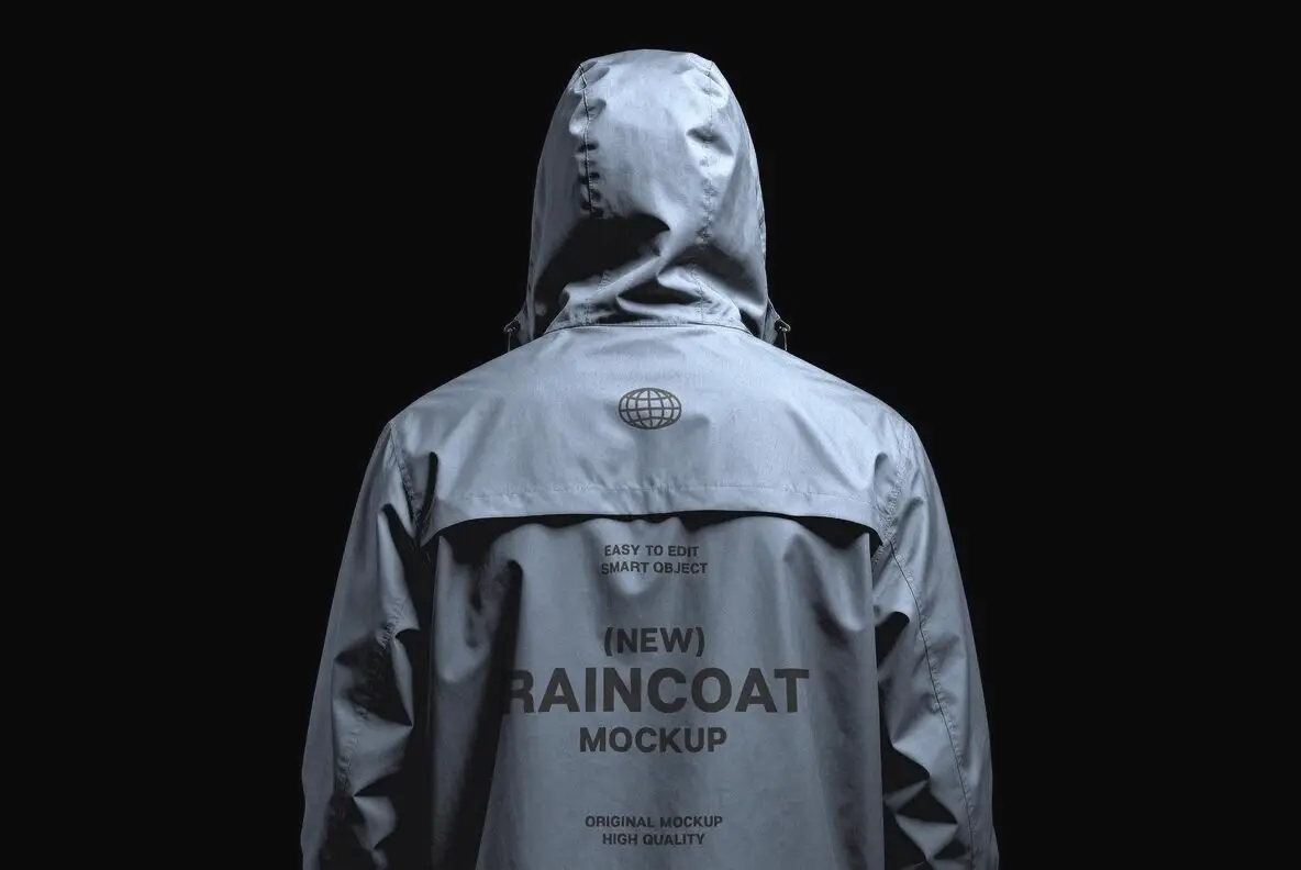 Raincoat Mockup Graphics - YouWorkForThem