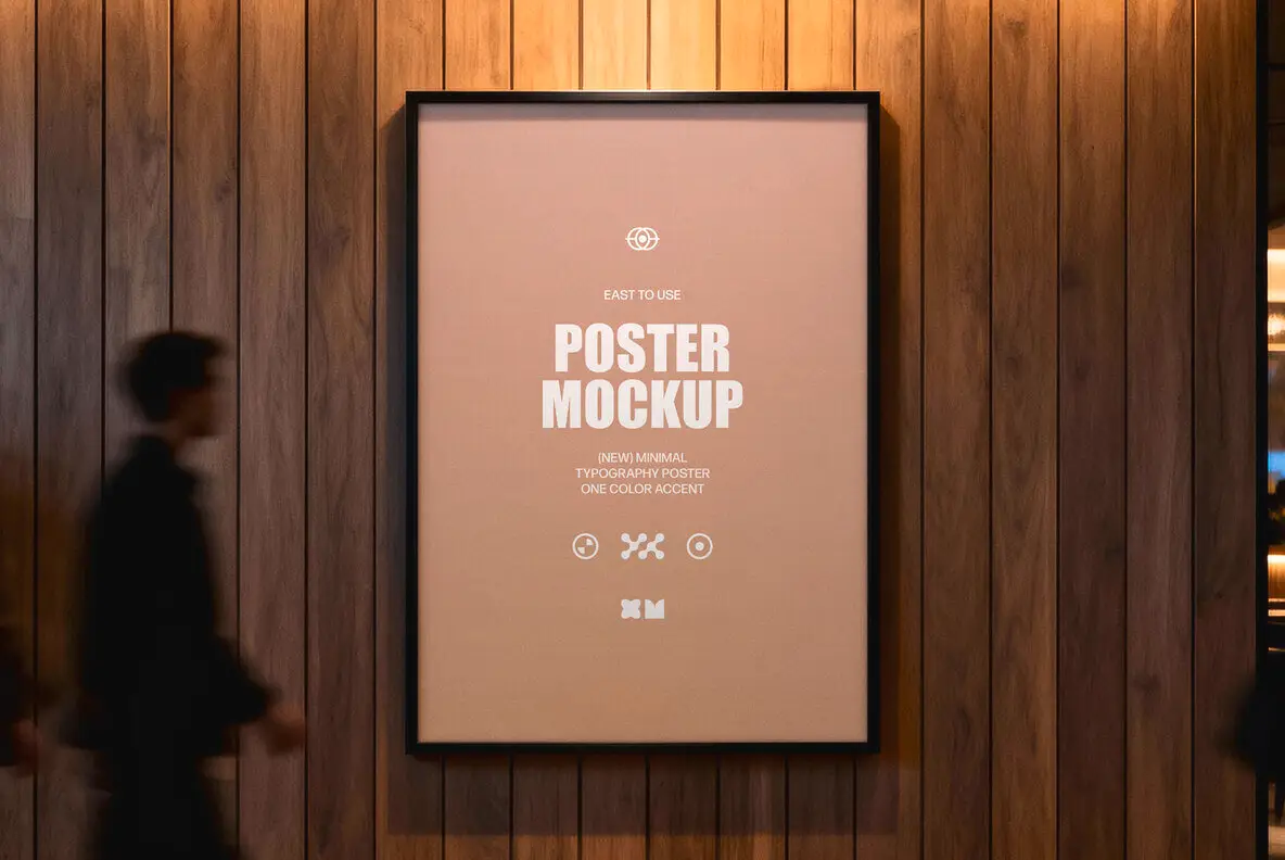 Wall Poster Mockup Graphics - YouWorkForThem