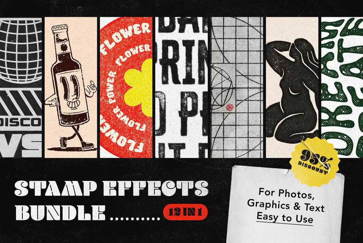 12-in-1 Stamp Effects Bundle - YouWorkForThem