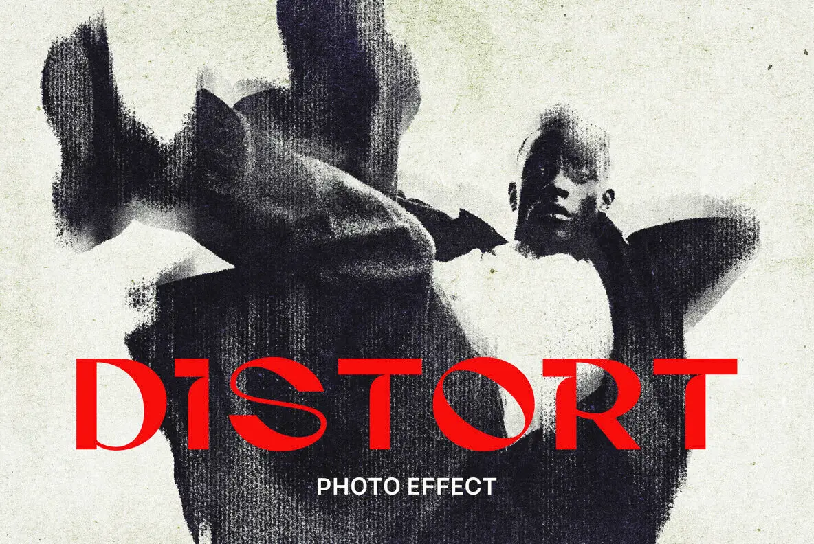 Distortion Photo Effect - YouWorkForThem