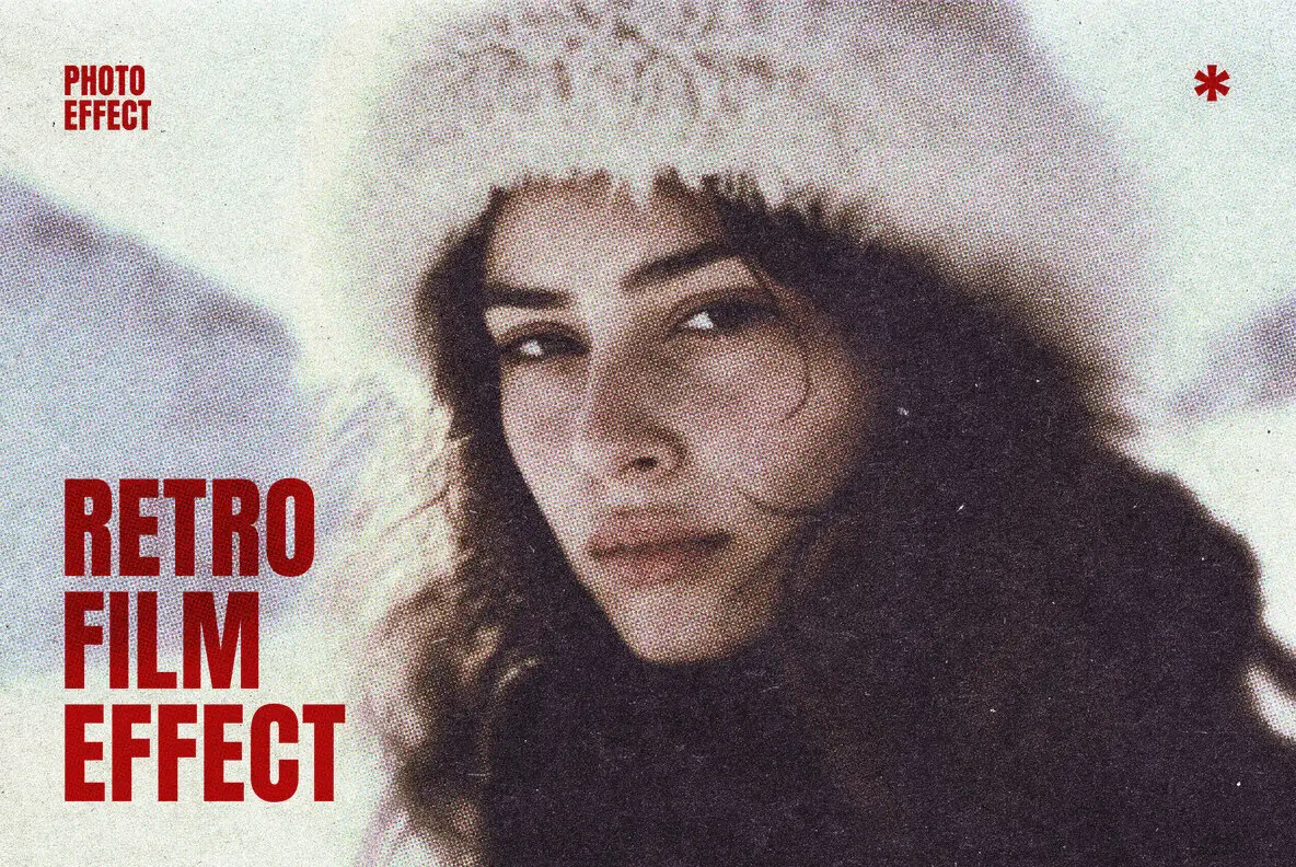 Retro Film Photo Effect - YouWorkForThem