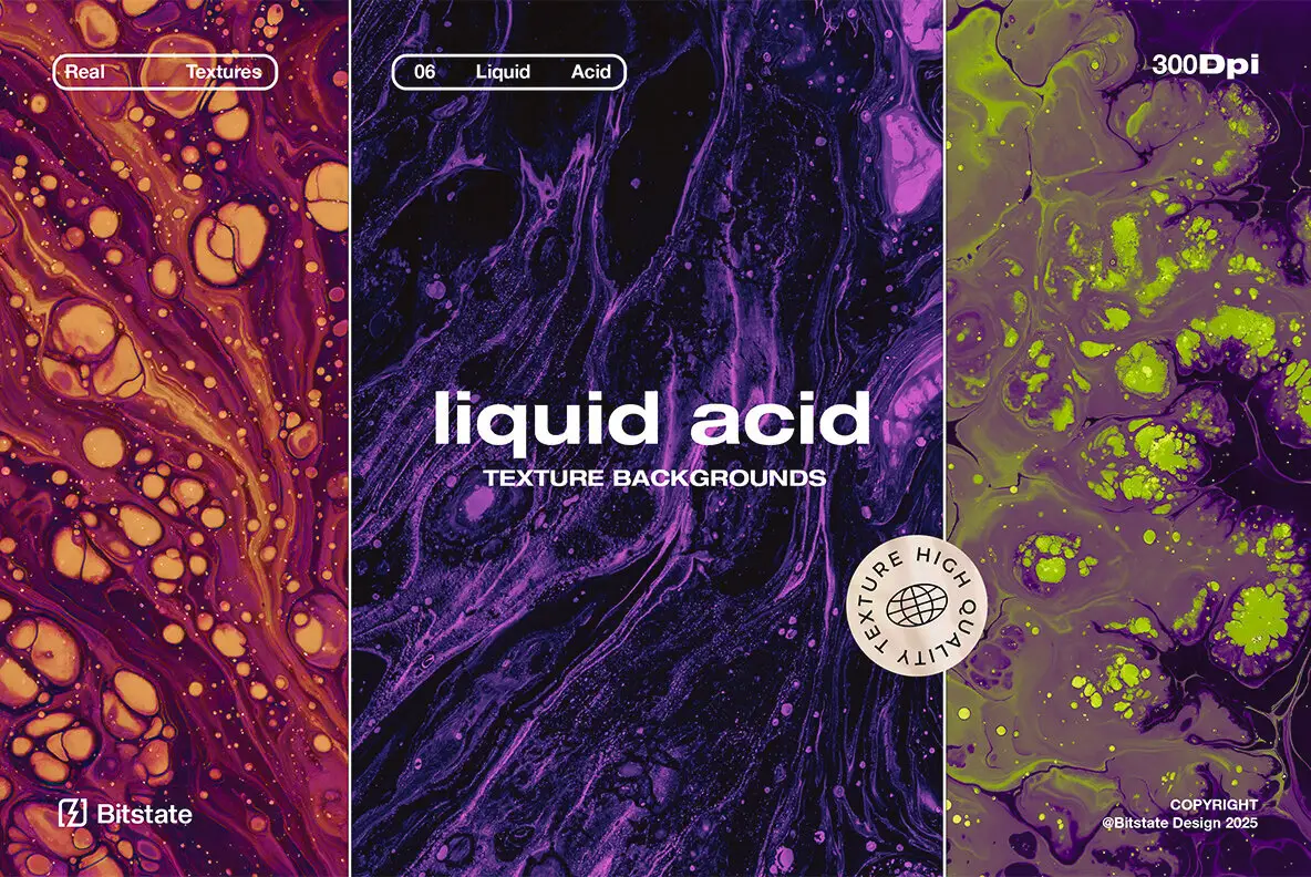Liquid Acid Texture Backgrounds Graphics - YouWorkForThem