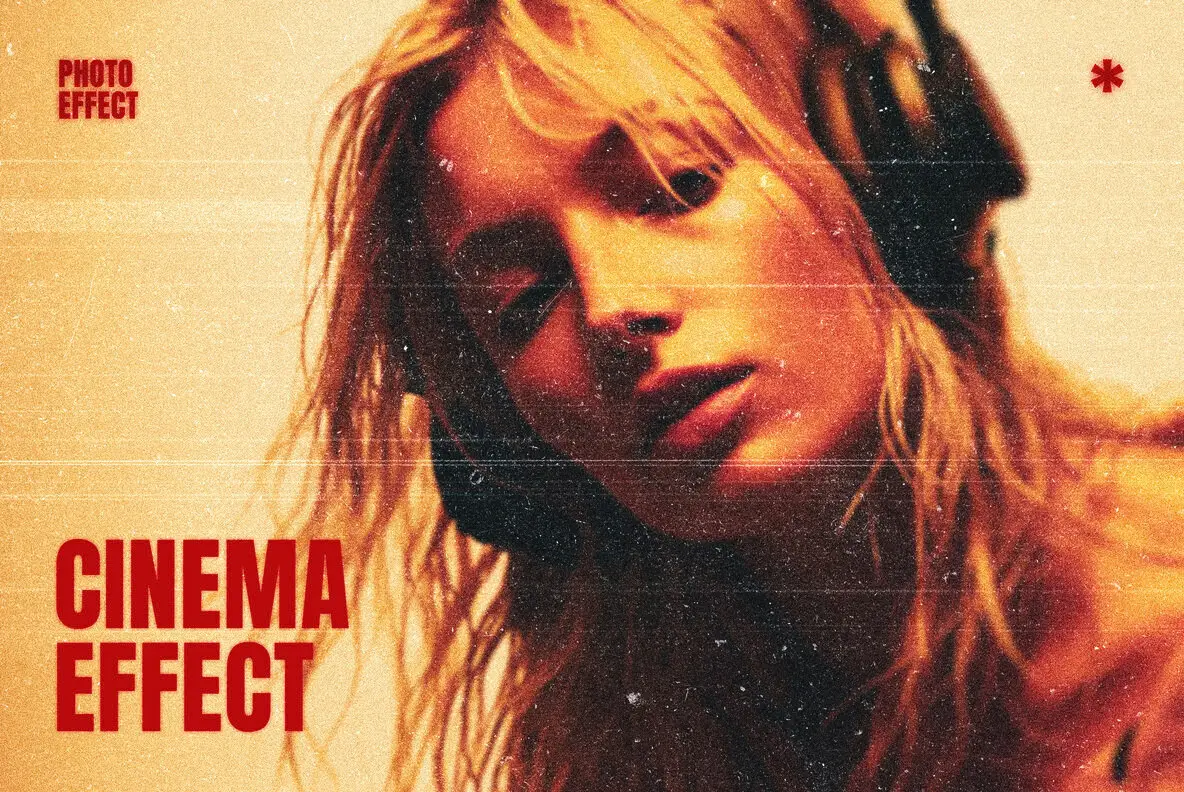 Vintage Cinematic Photo Effect - YouWorkForThem