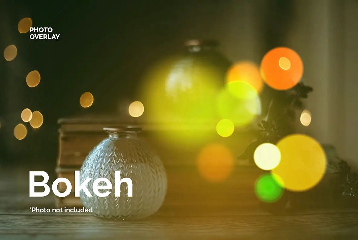 Bokeh - Photo Overlays Graphics - YouWorkForThem