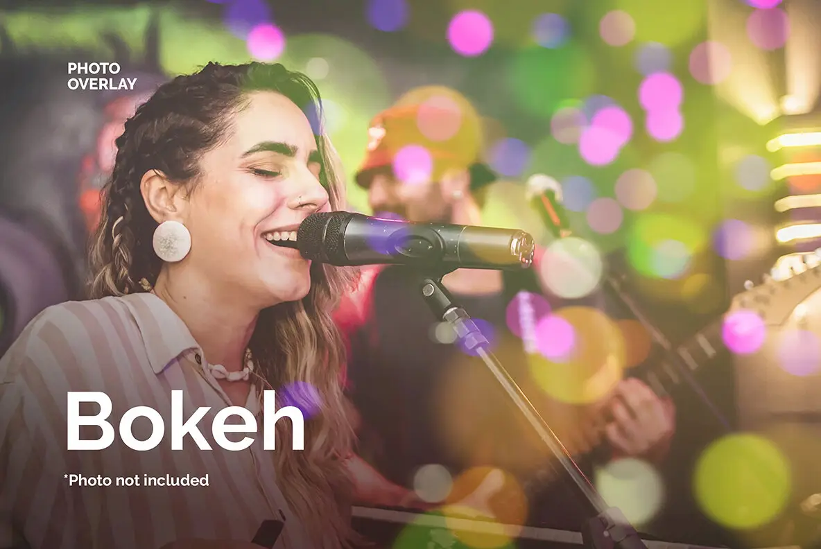 Bokeh - Photo Overlays Graphics - YouWorkForThem