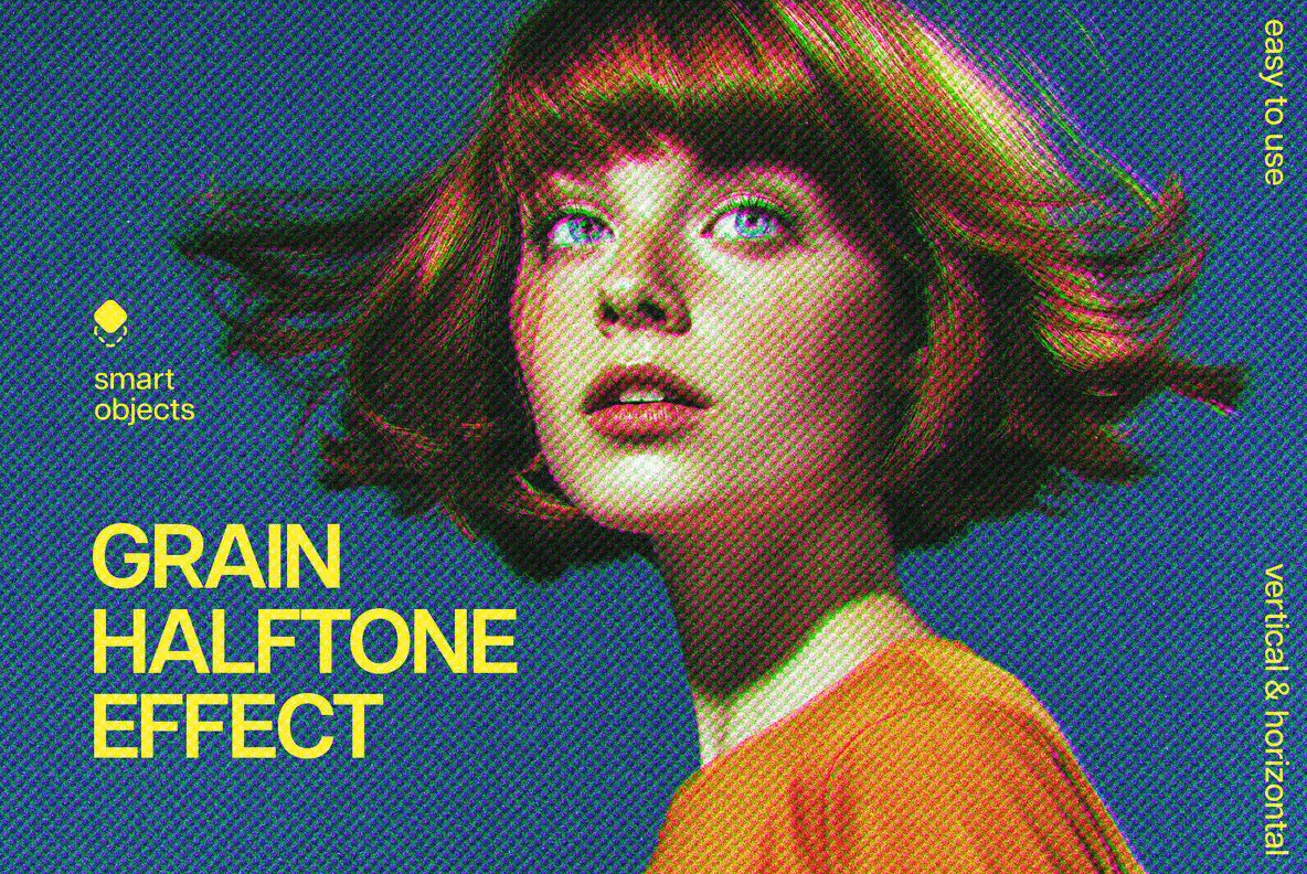 Retro Magazine Halftone Effect - YouWorkForThem