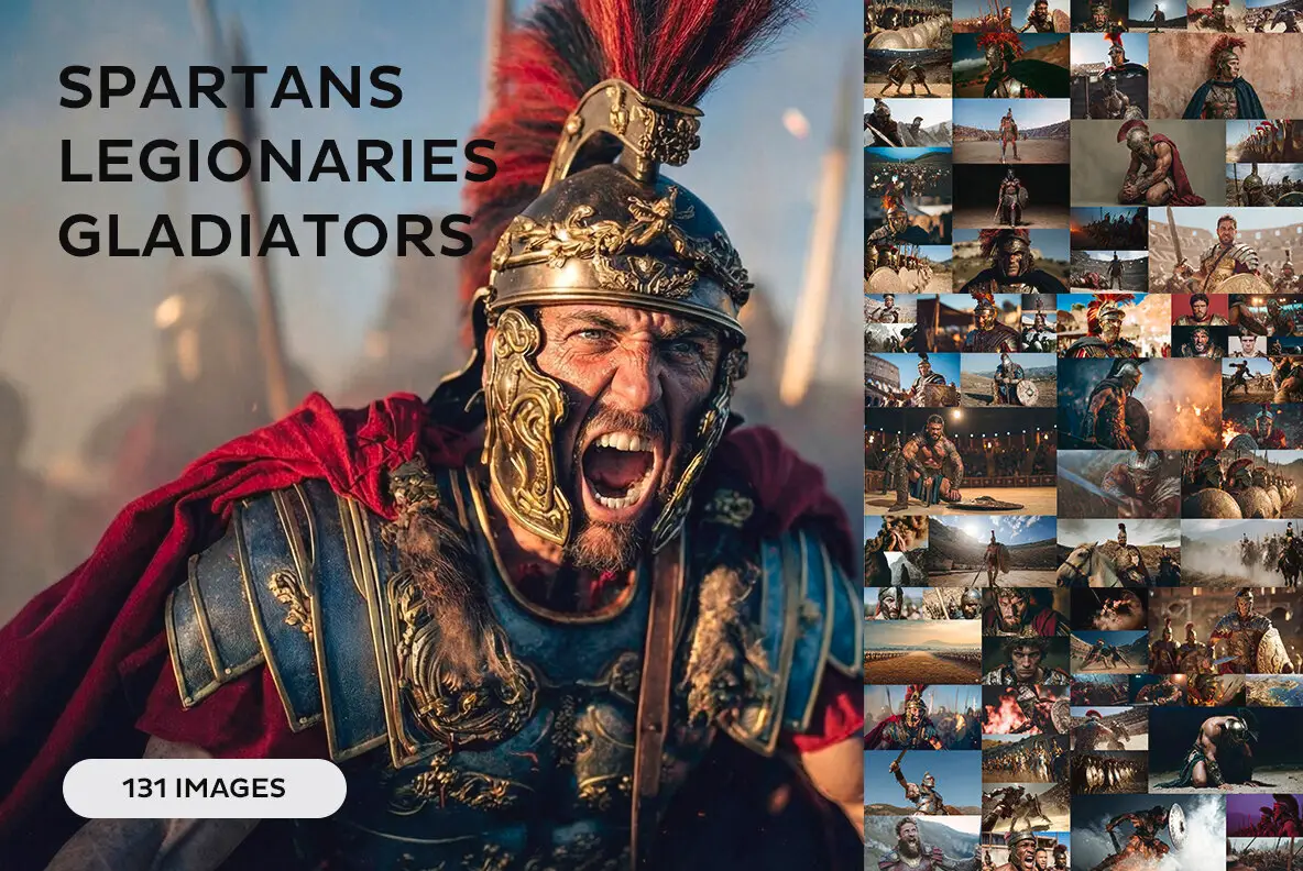 Spartans Legionaries And Gladiators Graphics - YouWorkForThem