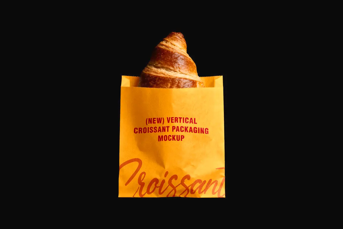 Croissant Bakery Mockup Mockups - YouWorkForThem