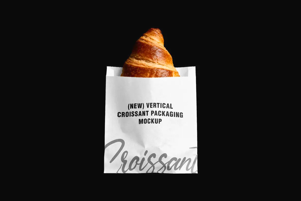 Croissant Bakery Mockup Mockups - YouWorkForThem