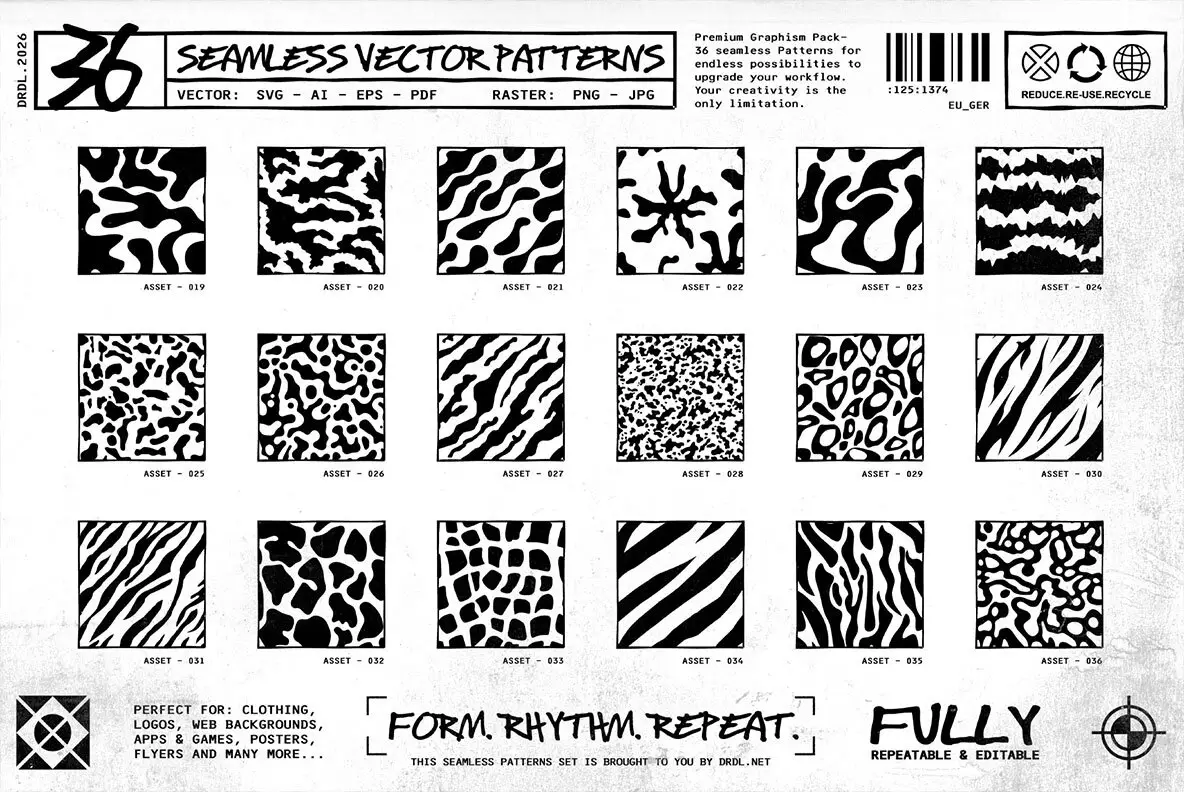 36 Premium Seamless Graphism Patterns Patterns - YouWorkForThem