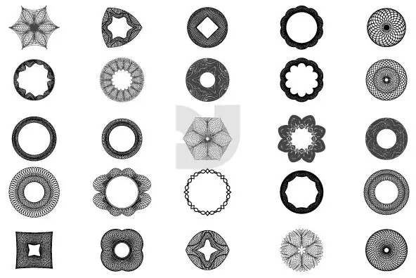Radial Patterns Graphics - YouWorkForThem