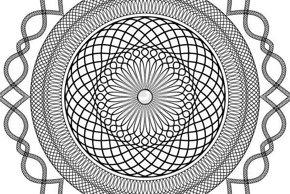 Radial Patterns Graphics - YouWorkForThem