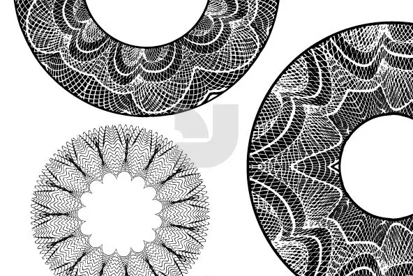 Radial Patterns Graphics - YouWorkForThem