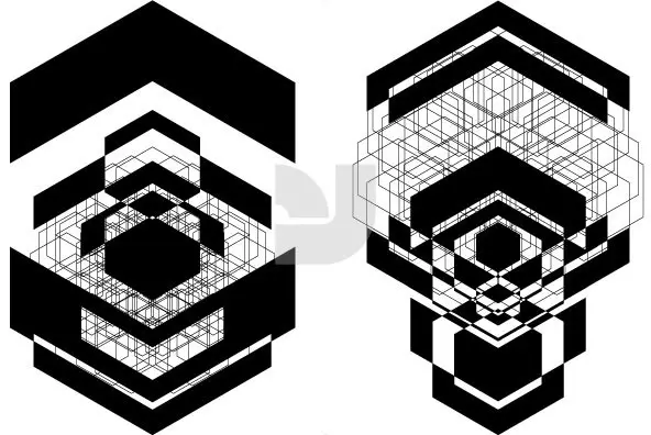 Hexagons Intersection Icons - YouWorkForThem