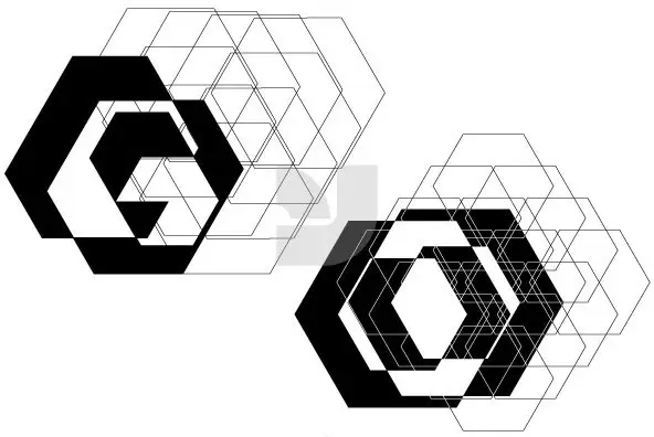 Hexagons Intersection Icons - YouWorkForThem