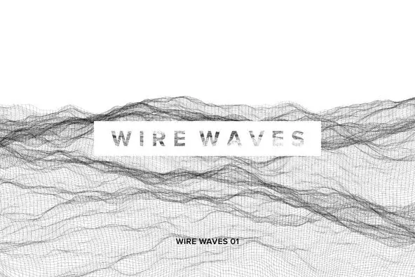 Wire Waves 01 Graphics - YouWorkForThem