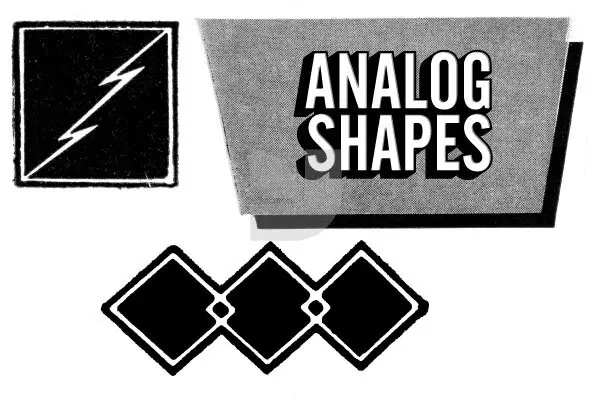 Analog Shapes Graphics - YouWorkForThem
