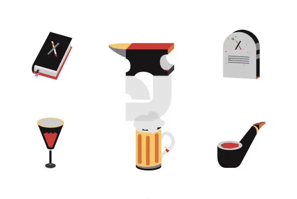 Tattoo Parlor Symbols Graphics - YouWorkForThem