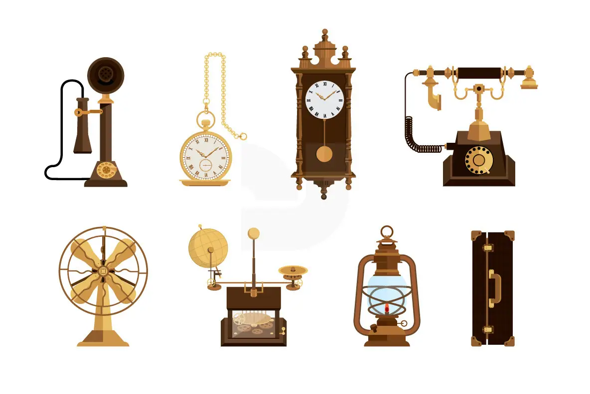 Antiques Illustrations - YouWorkForThem