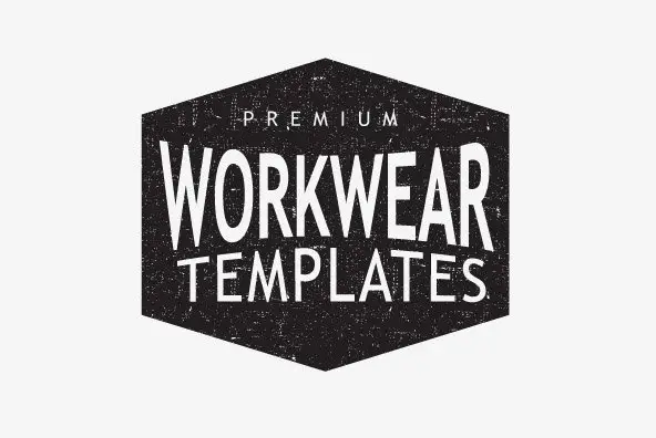 Vintage Workwear Logo Templates Graphics - YouWorkForThem