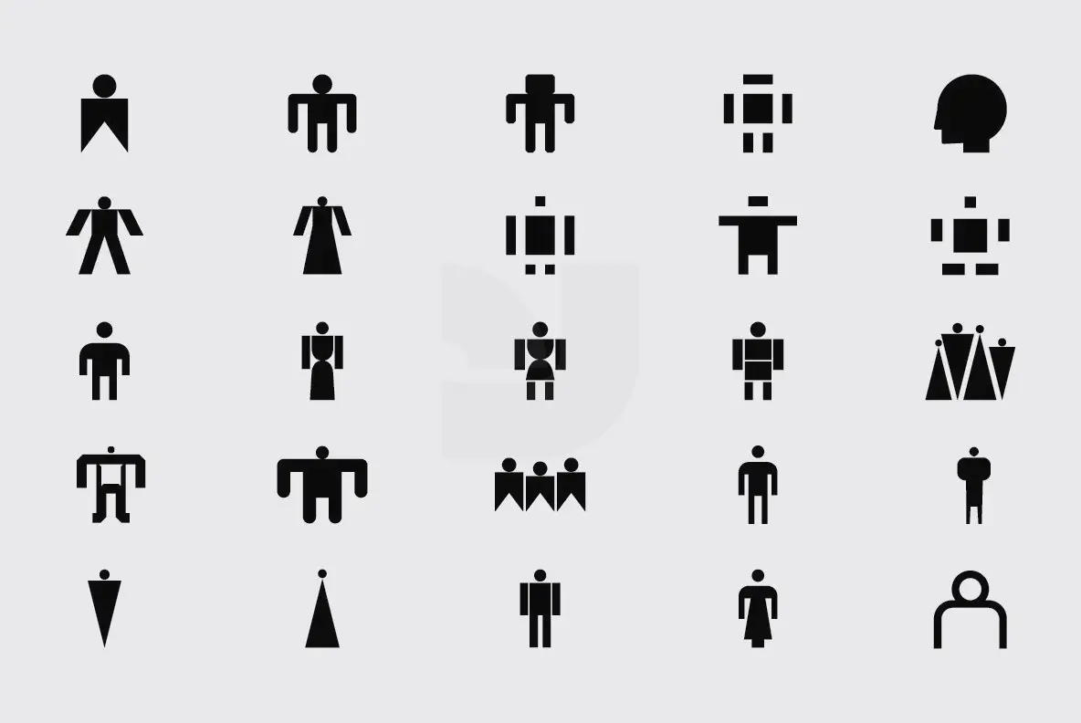 150 People Icons People - YouWorkForThem